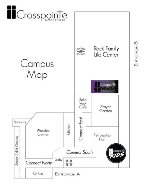 Campus Map - Crosspointe Baptist Church